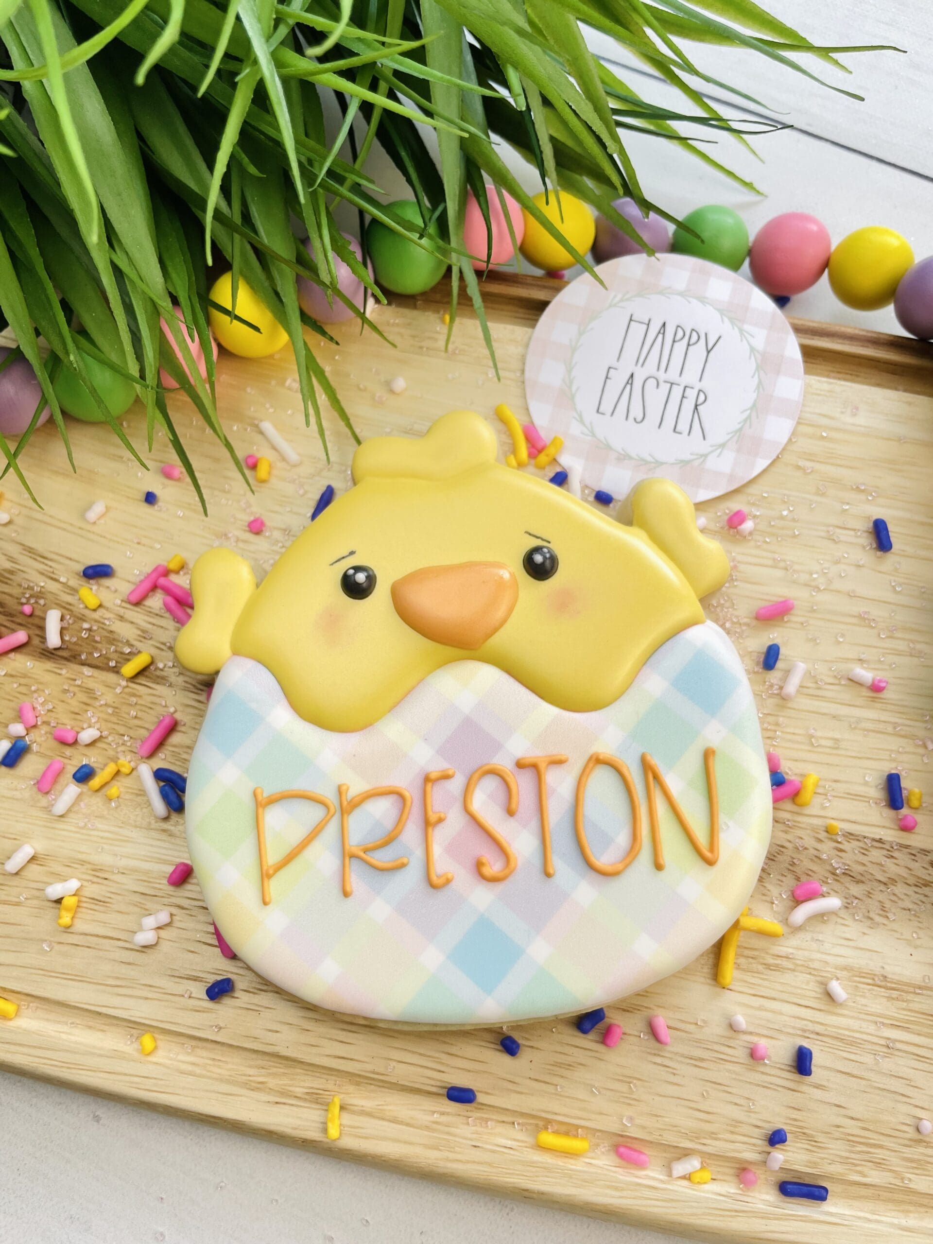 Personalized Chick - Jean's Cookie Jar